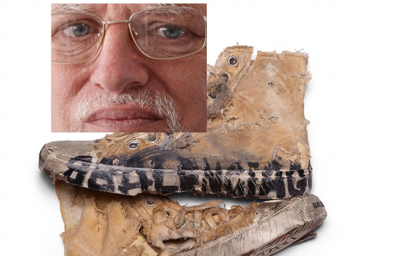 Anuncian línea de Tenis rotos y desgastados que cuestan hasta ¡41 mil ...