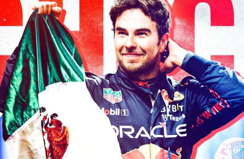 ¡Felicidades! 'Checo' Pérez gana el segundo lugar en el podio del Gran ...