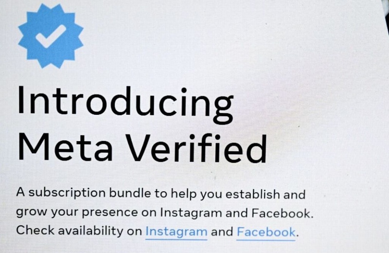 Meta activa el check azul en Instagram y Facebook para verificar ...