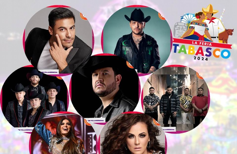 ¡Está lista la cartelera oficial del Palenque Feria Tabasco 2024 ... ¡Está lista la cartelera oficial del Palenque Feria Tabasco 2024 ...